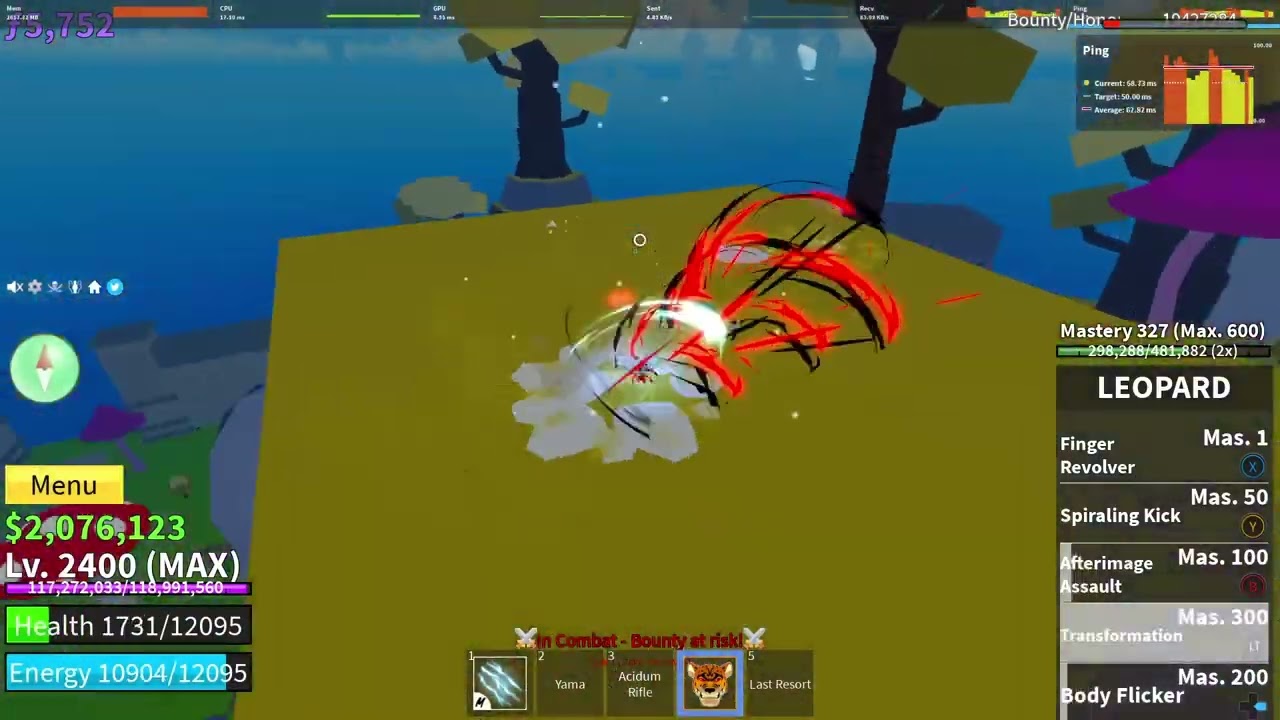 Leopard Transformation op (bloxfruit) - YouTube