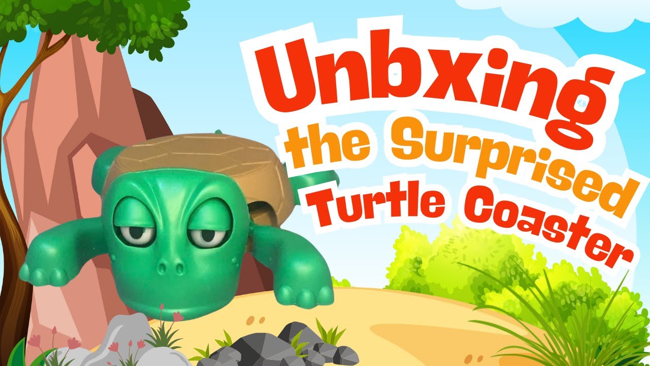 Unboxing the New Funny Surprised Turtle Coaster - YouTube