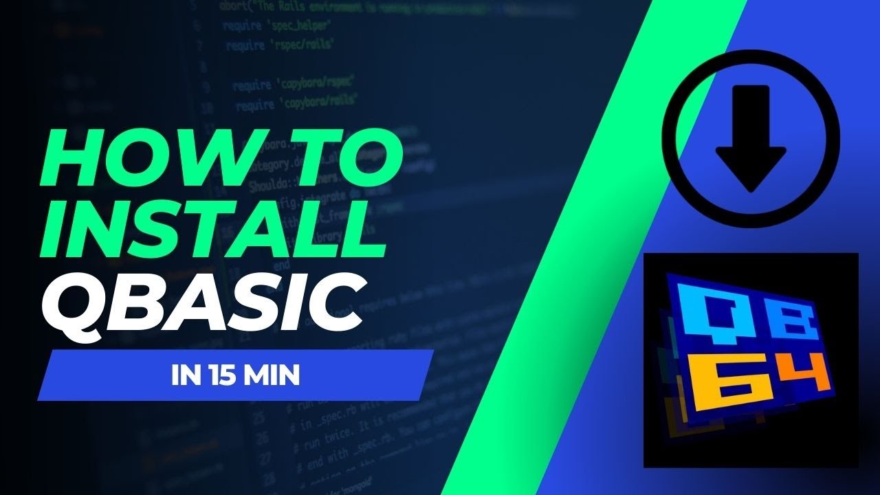 QBasic Download - YouTube