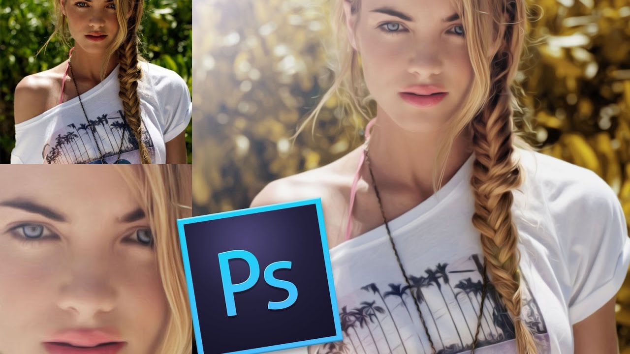 PHOTOSHOP TUTORIALS|BEUTIFUL GIRL| LIGHT EFFECTS |EASY EFFECTS FOR ...