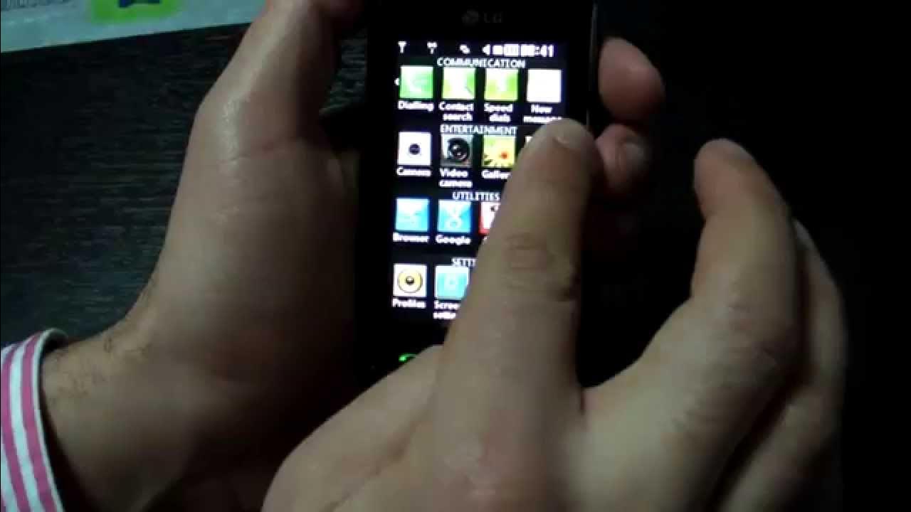 LG KM555 Hands on HD - www.TelefonulTau.eu - - YouTube