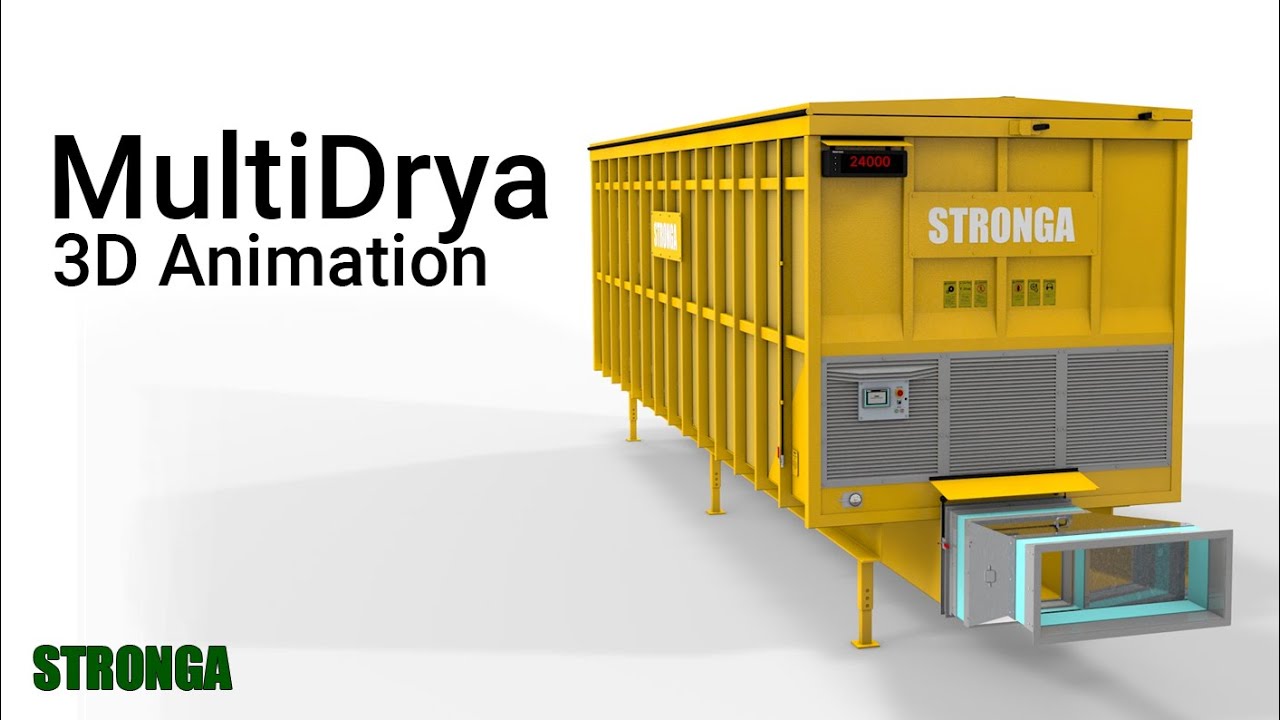 Multi-Purpose Drying System for RDF, Paper Pulp & More - YouTube