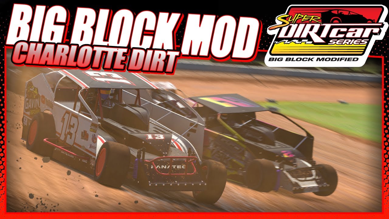 Big Block Modified - Charlotte Dirt Track - iRacing - YouTube