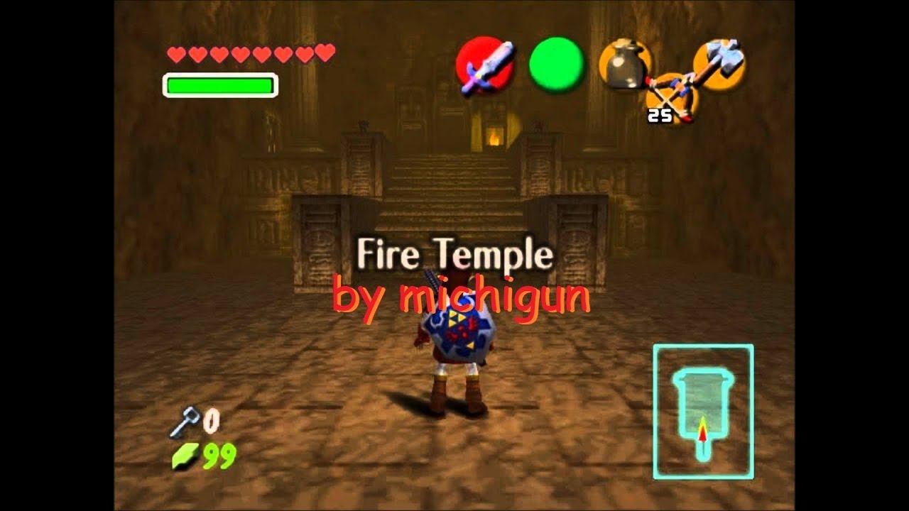 fire temple 100% (🔥demon) by michigoat - YouTube