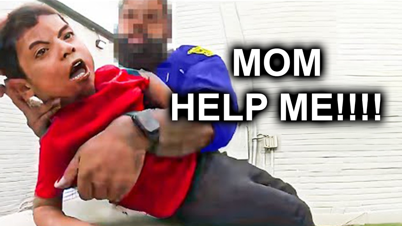 When Children Realized They Have Been Arrested - YouTube