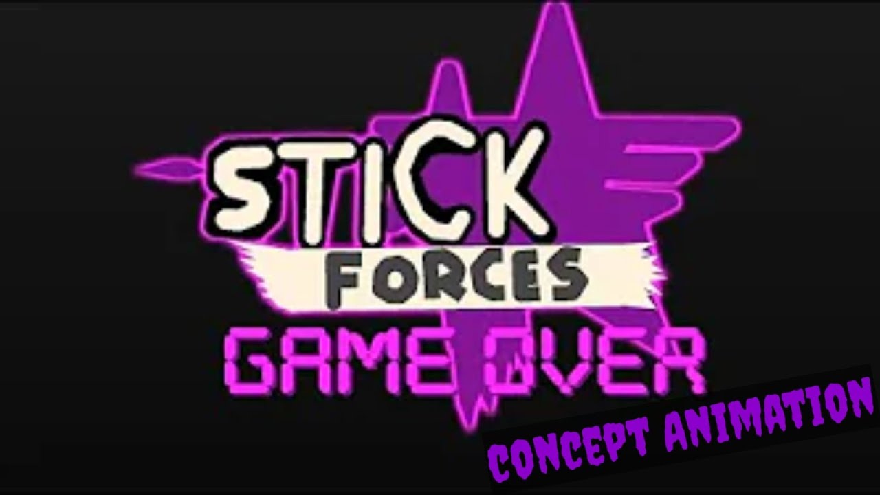 Stick Forces Game Over Concept Animation Demo (stick nodes pro) @PEPE_2 ...