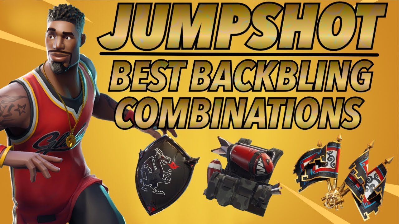 JUMPSHOT SKIN BEST BACKBLING COMBINATIONS (Fortnite battle roayle ...