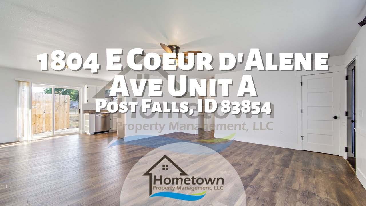 1804 E Coeur d'Alene Ave - Unit A: 3B2B Home with Attached Garage ...