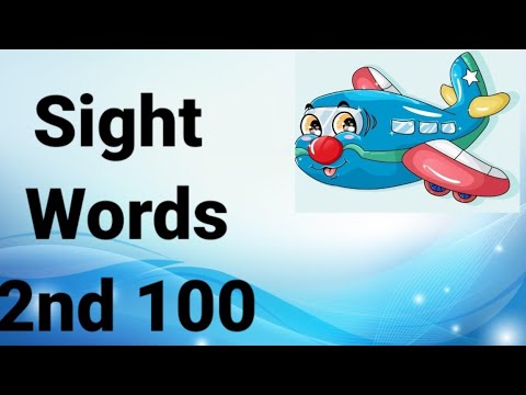 Sight Words 2nd 100 - YouTube