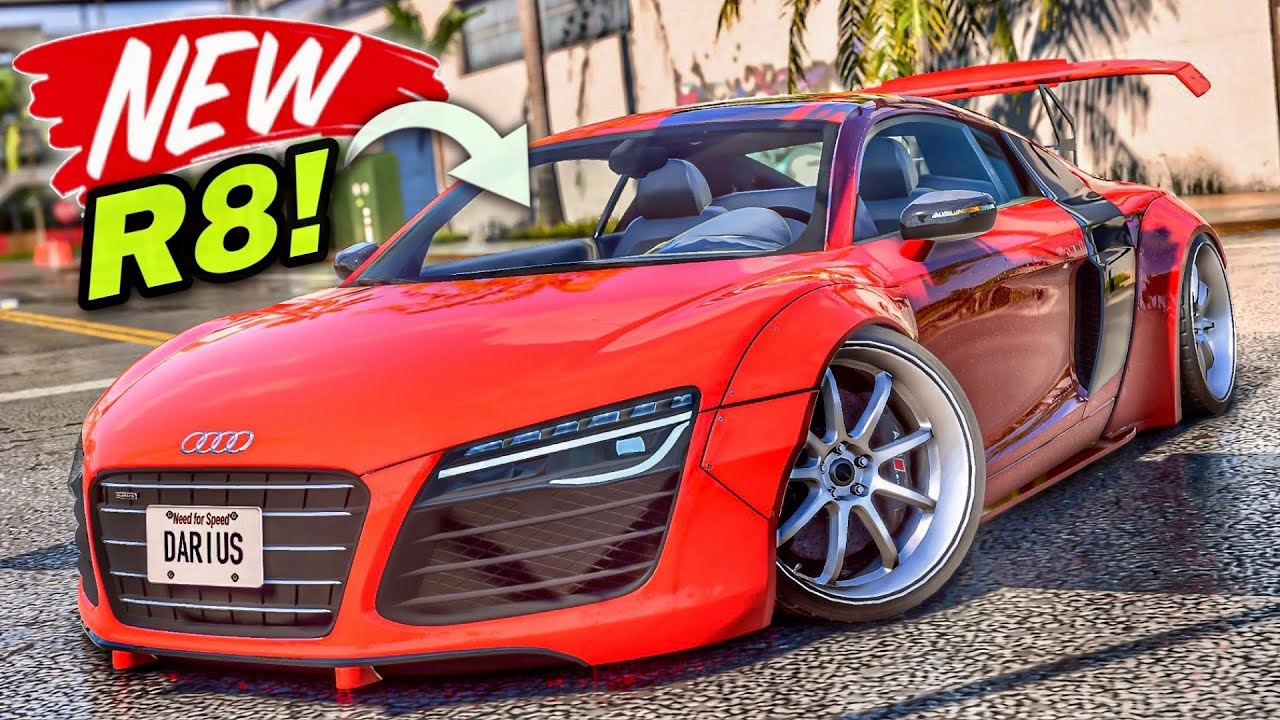 NOVO AUDI R8 WIDEBODY DO DARIUS!!! Need For Speed: HEAT - Audi R8 V10 ...
