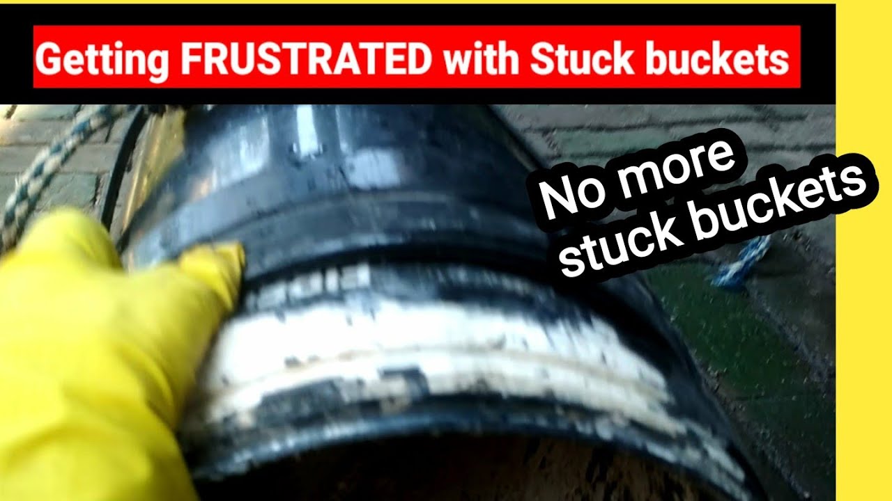 No More Stuck Buckets ! Simple Hack to Seperate Them - YouTube