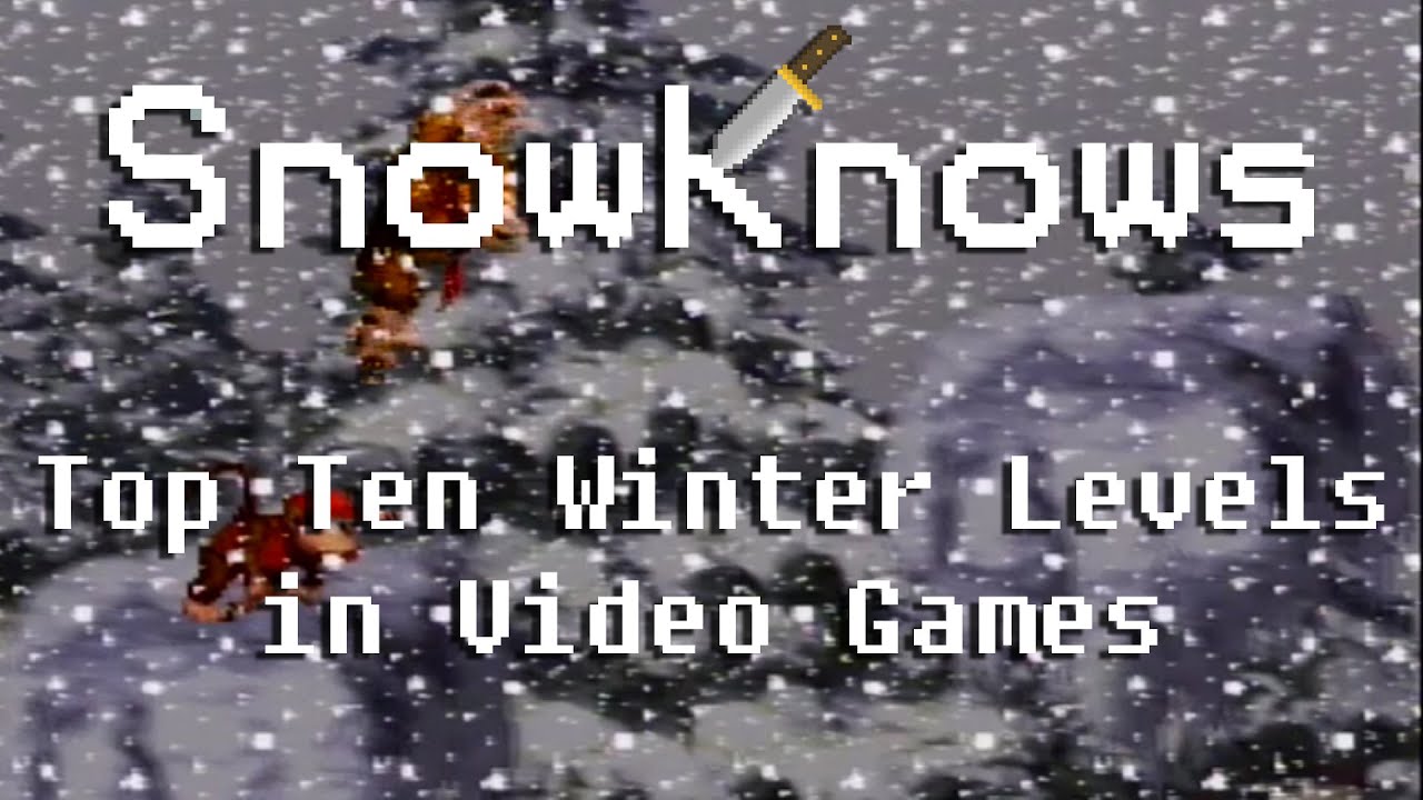 Top Ten Winter Levels in Video Games - YouTube