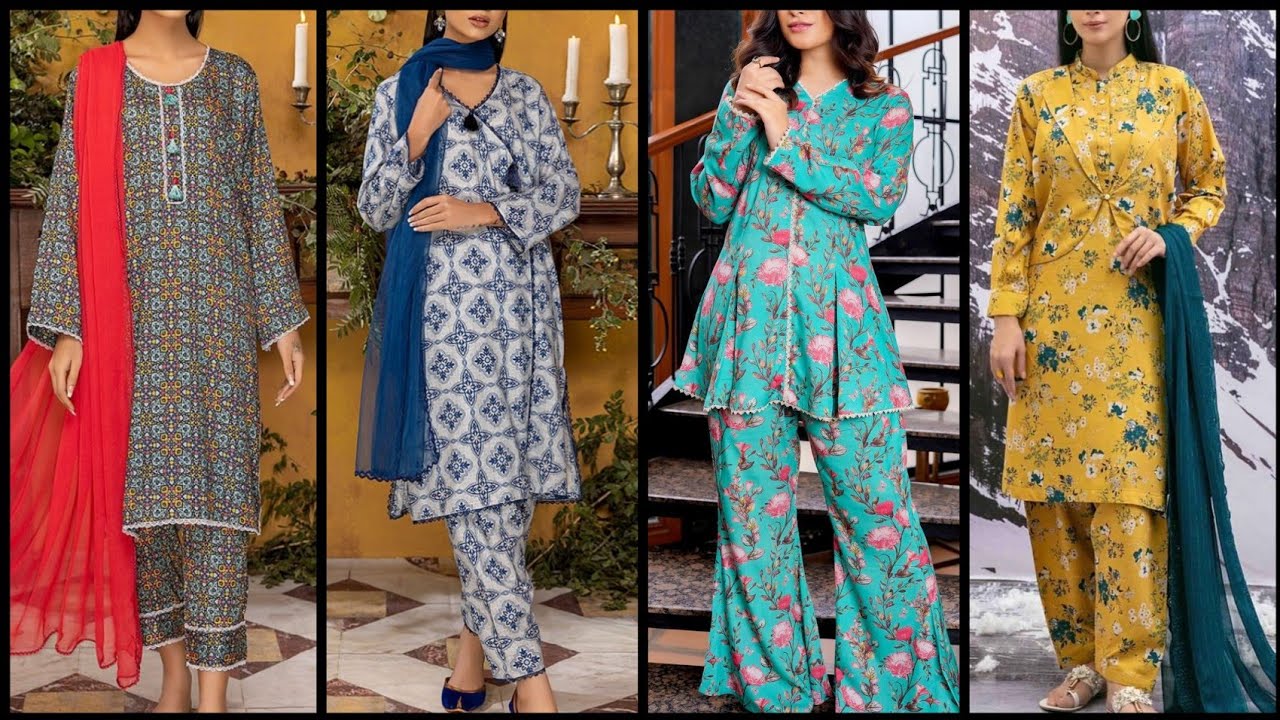 New All over printed suit design 2023║full Same print salwar kameez/one ...