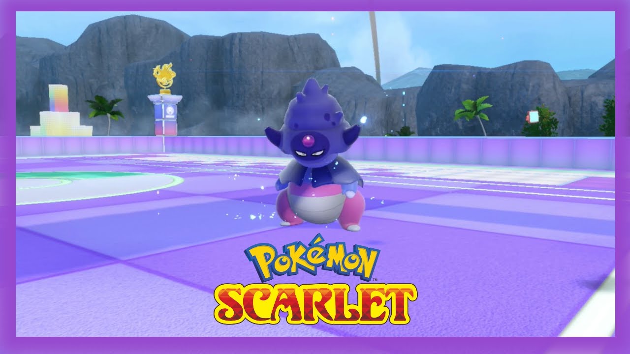 Shiny Galarian Slowking In Pokemon Scarlet and Violet - YouTube