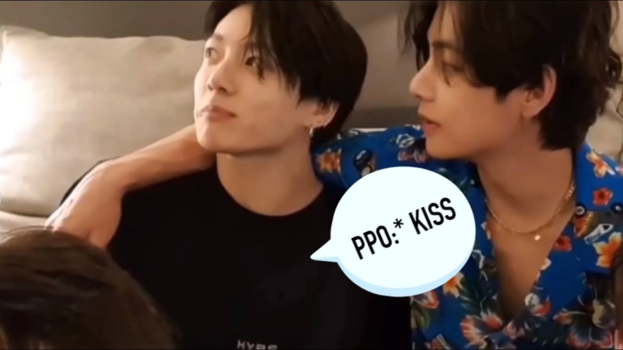 Taekook kissing through the years - YouTube