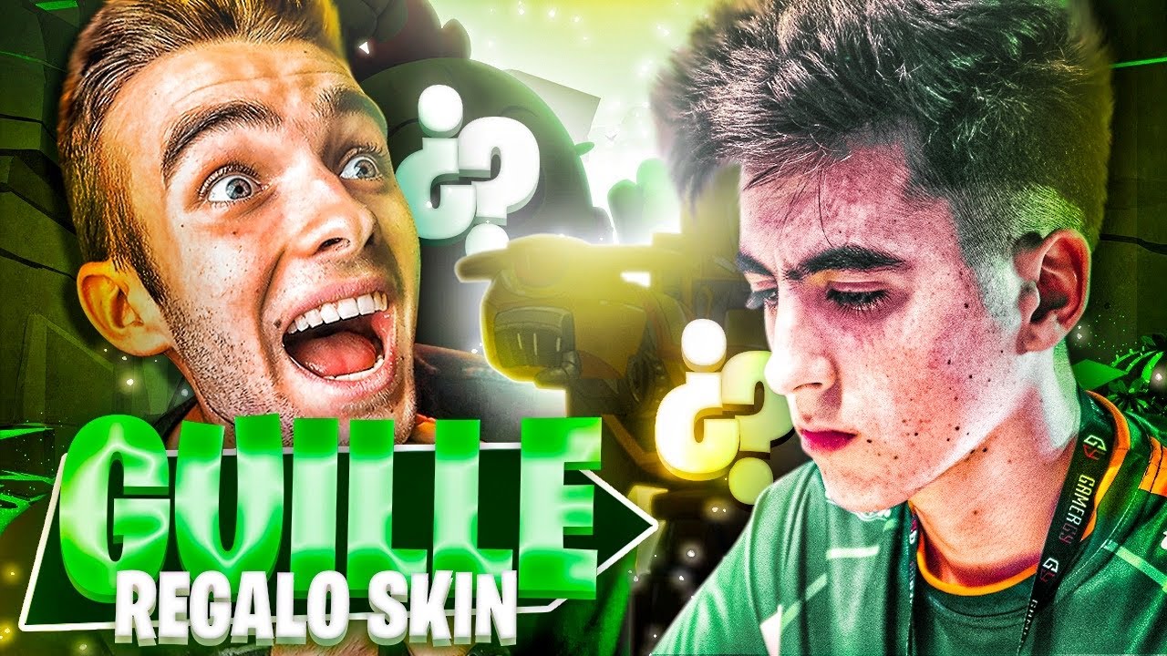 LE REGALO A GUILLEVGX SU SKIN FAVORITA DEL DIA EN BRAWL STARS - YouTube
