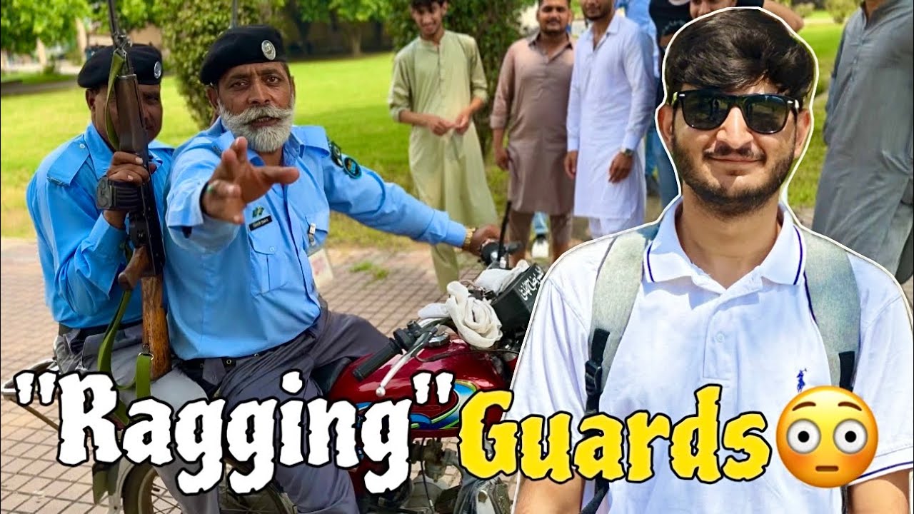 Ragging gone wrong😨🤕| University of Gujrat | Ragging in Pakistan - YouTube
