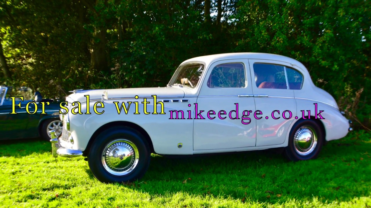 Sunbeam Talbot 90 Supreme Mk3 for sale mikeedge.co.uk - YouTube