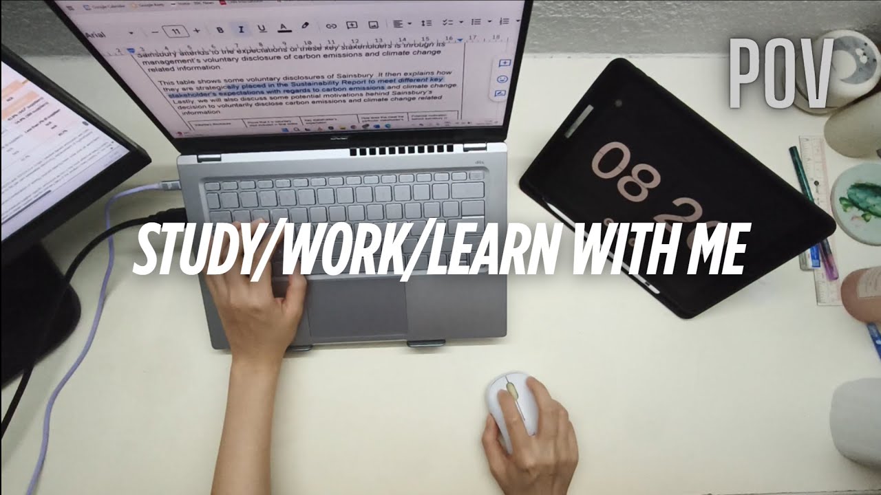 [15/05/25] POV Study/Work/Learn with me - YouTube