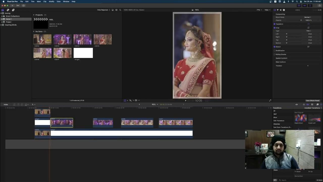 How to edit Reel In Final Cut Pro - YouTube