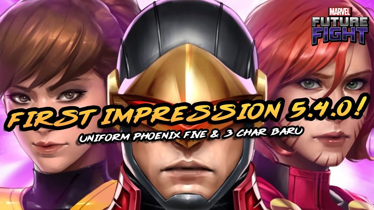 FIRST IMPRESSION UPDATE 5.4 PHOENIX FIVE - Marvel Future Fight ...