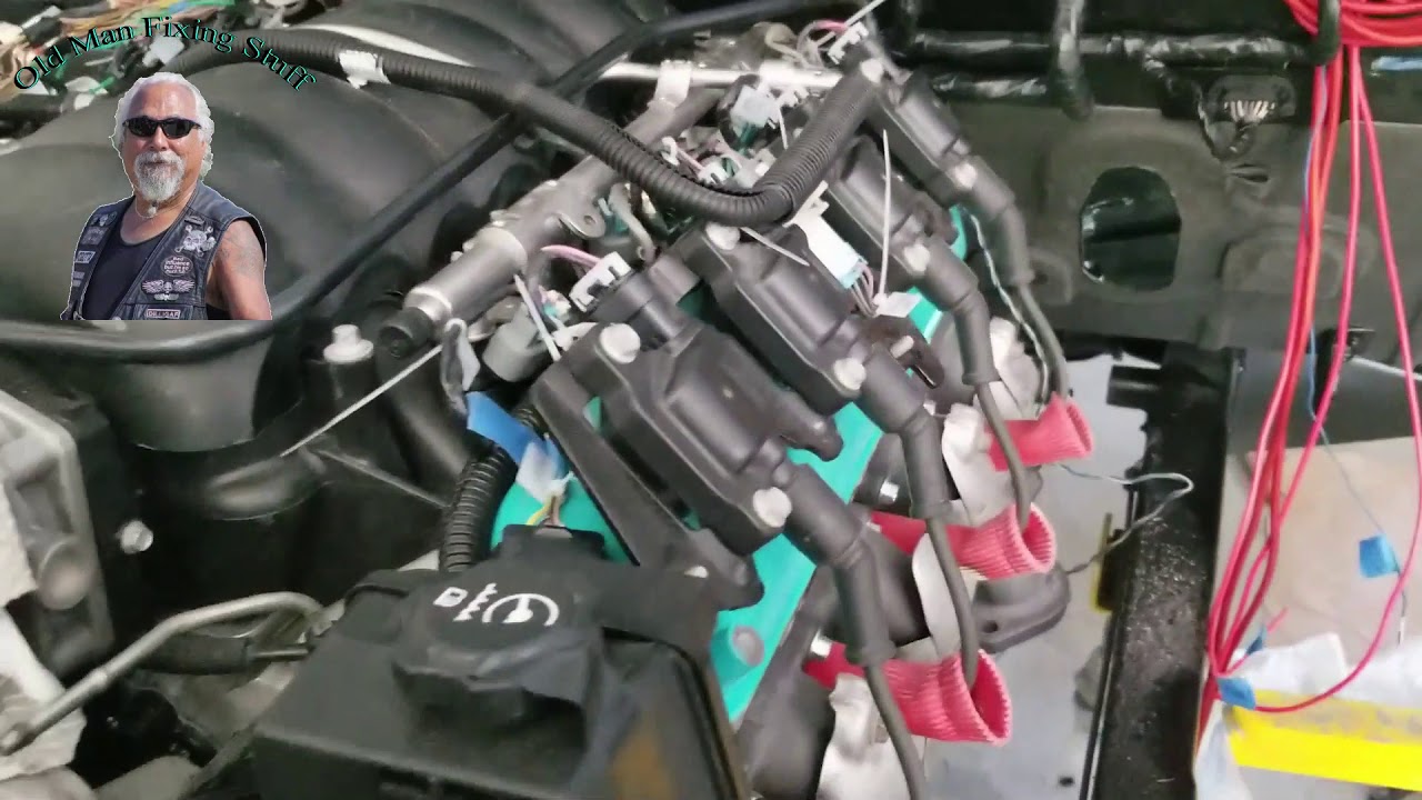 LS engine wiring harness rework 16 - YouTube