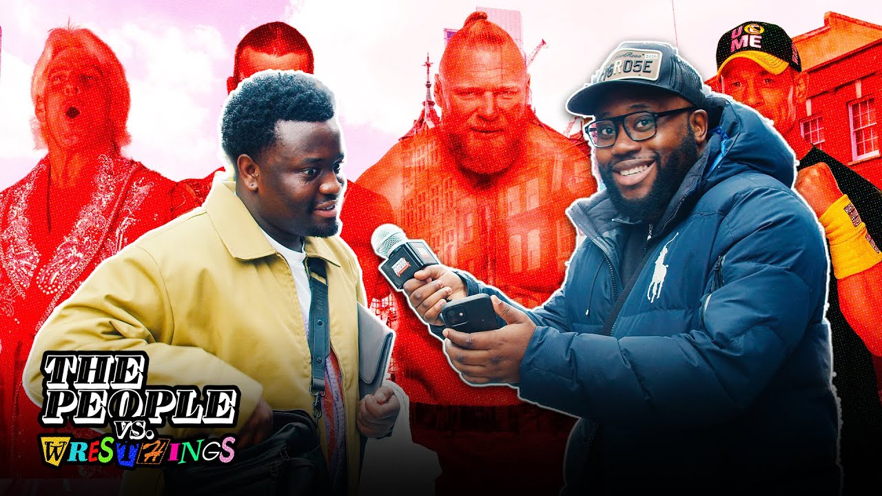 THE PEOPLE VS WRESTHINGS | SHOREDITCH - Guess The Wrestler? - YouTube