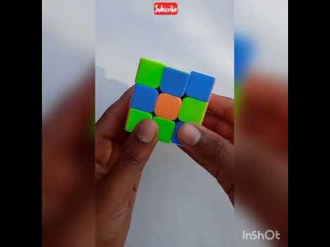 27 Rubik's cube solve magic trick #shorts 😃😃 2 - YouTube