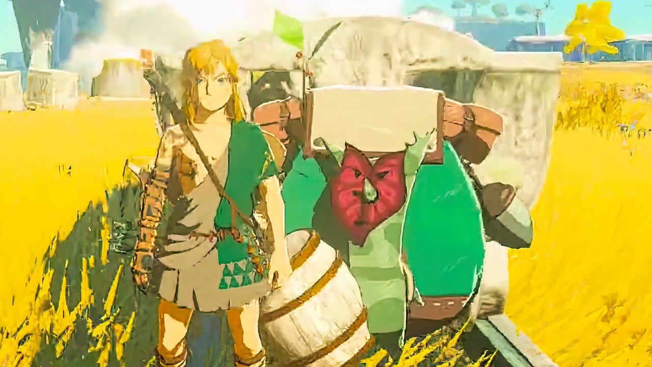 What happens if you tie a Korok to a fan? | The Legend of Zelda: Tears ...