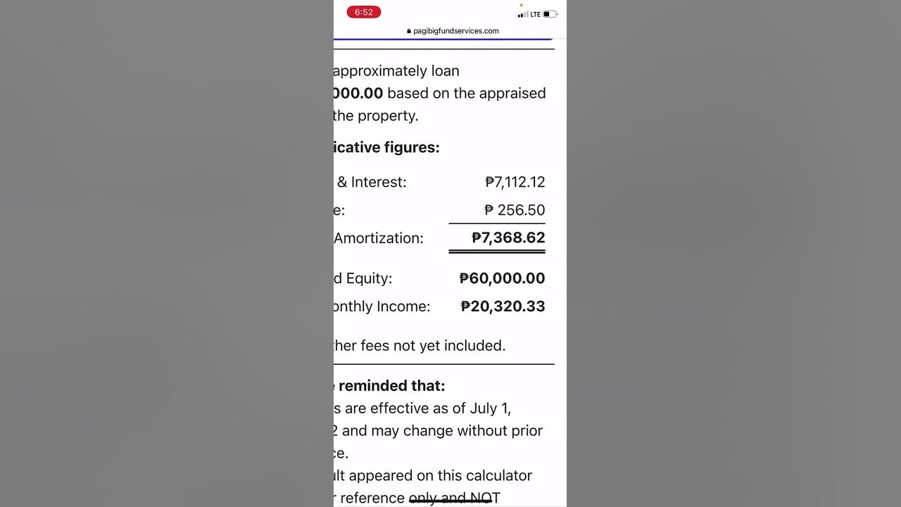 Paano malalaman ang monthly amortization sa napanalunang bahay thru Pag ibig Acquired Assets ...