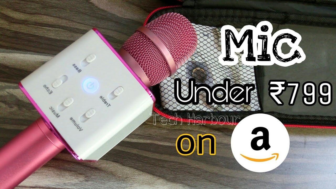 Bluetooth Microphone Q7 - Unbox and Review | Mic for Kids | Tech ...