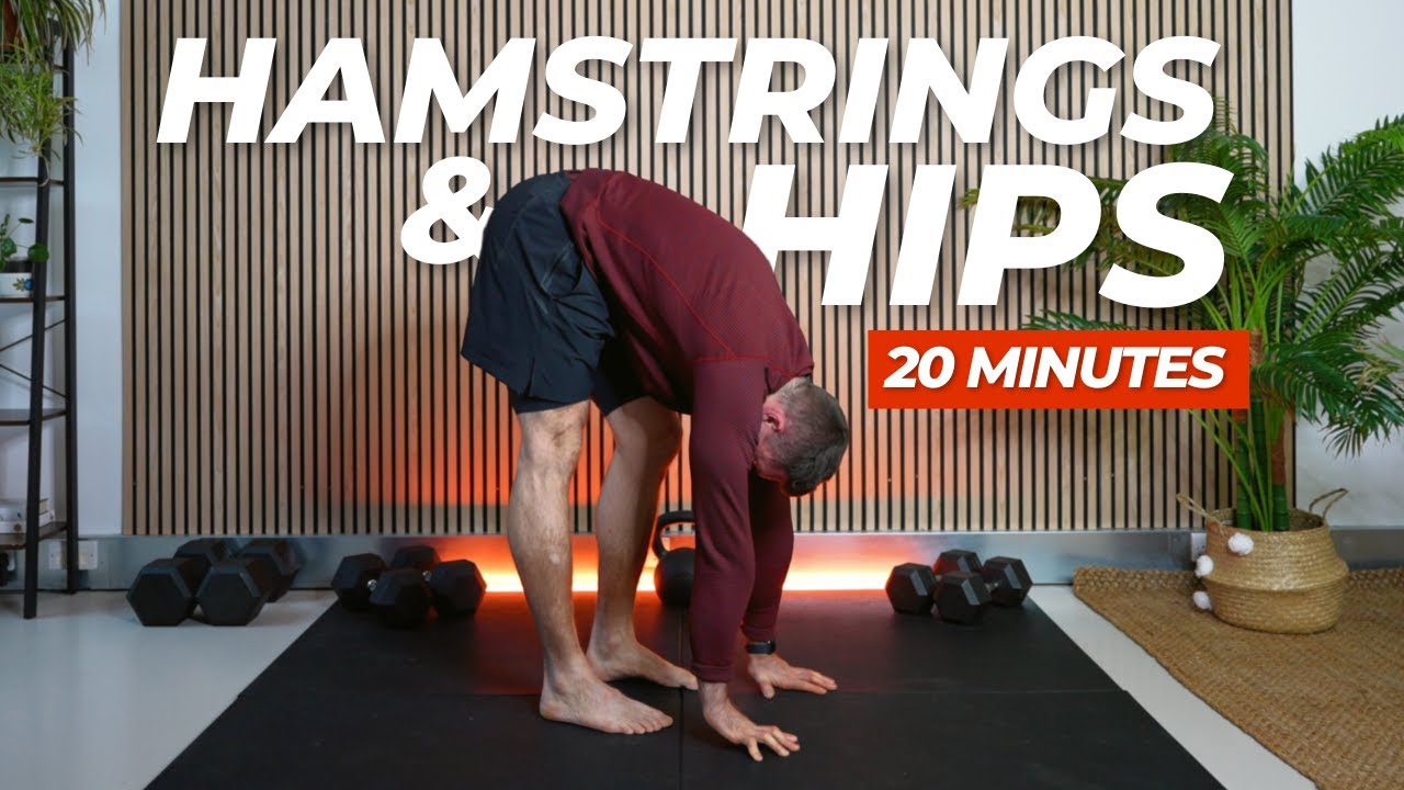 Hamstrings & Hips Stretch | Follow Along Routine For Flexibility ...