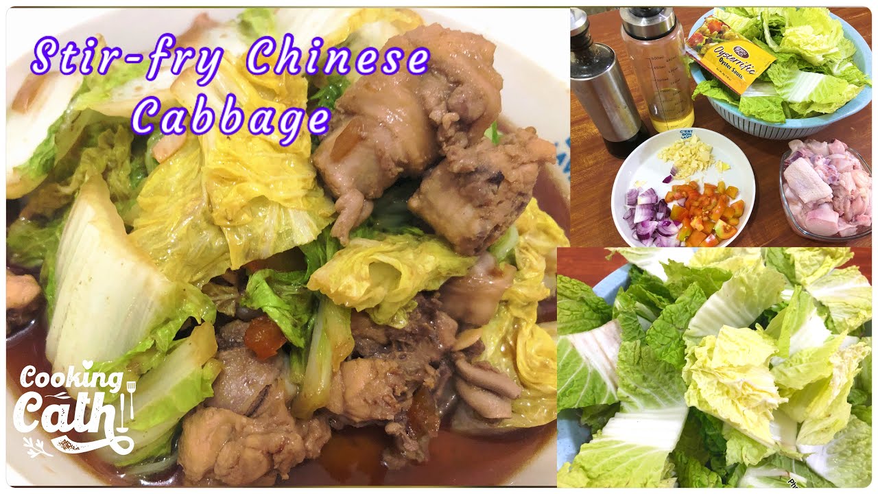 Quick to prepare meal Stir-Fry Chinese Cabbage | Crunchy and Tasty | A ...
