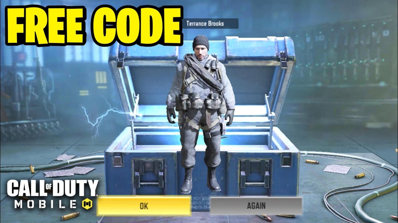FREE CODE FOR TERRANCE BROOKS CRATES + BLUE XP CARD in Call of Duty ...