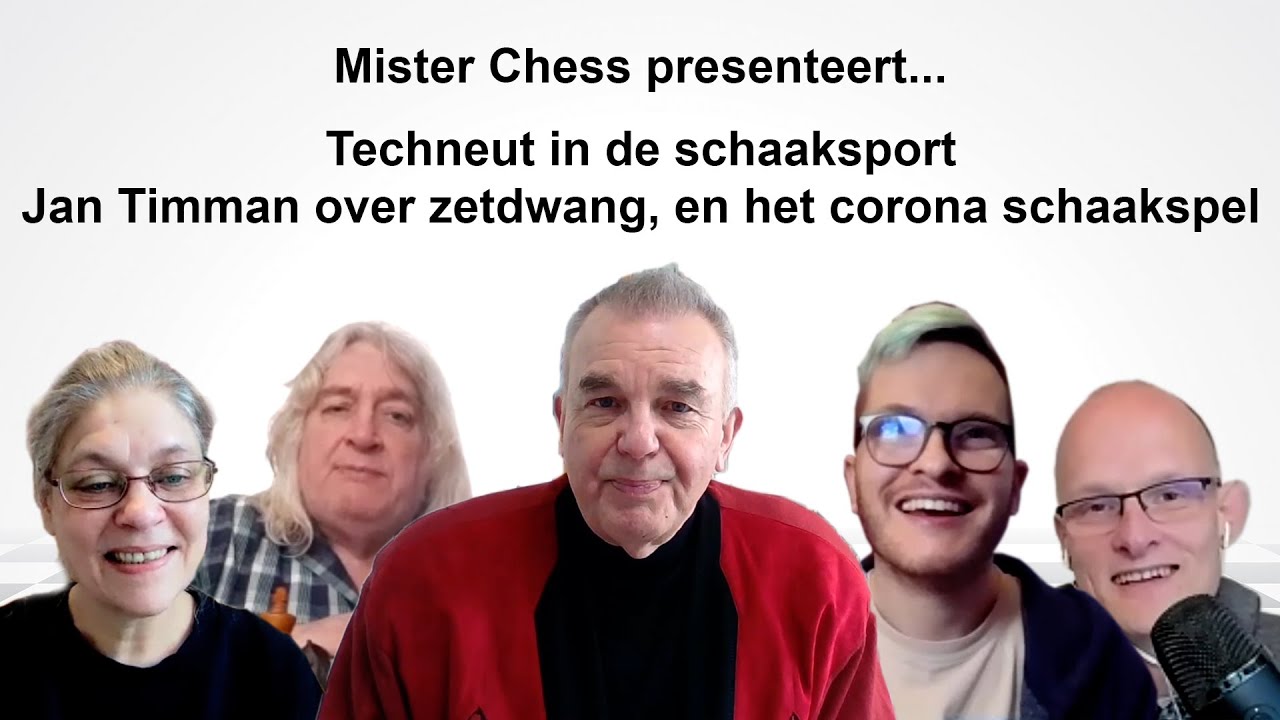 [7] Techneut in de schaaksport, Jan Timman over zetdwang, en het corona ...