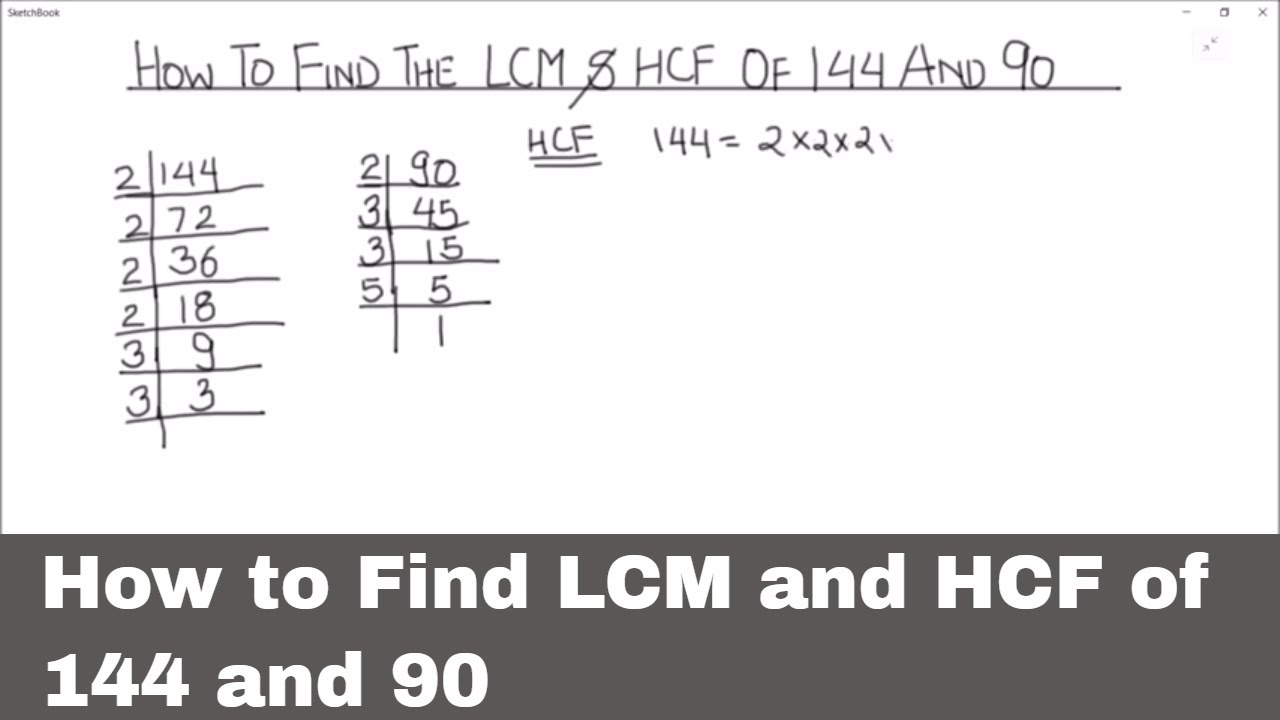 How To Calculate Lcm And Hcf Of Two Numbers Haiper