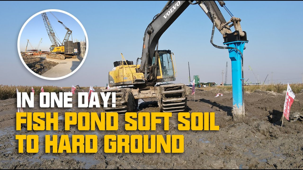 The soft soil of the pond becomes hard, the secret lies in the soil ...