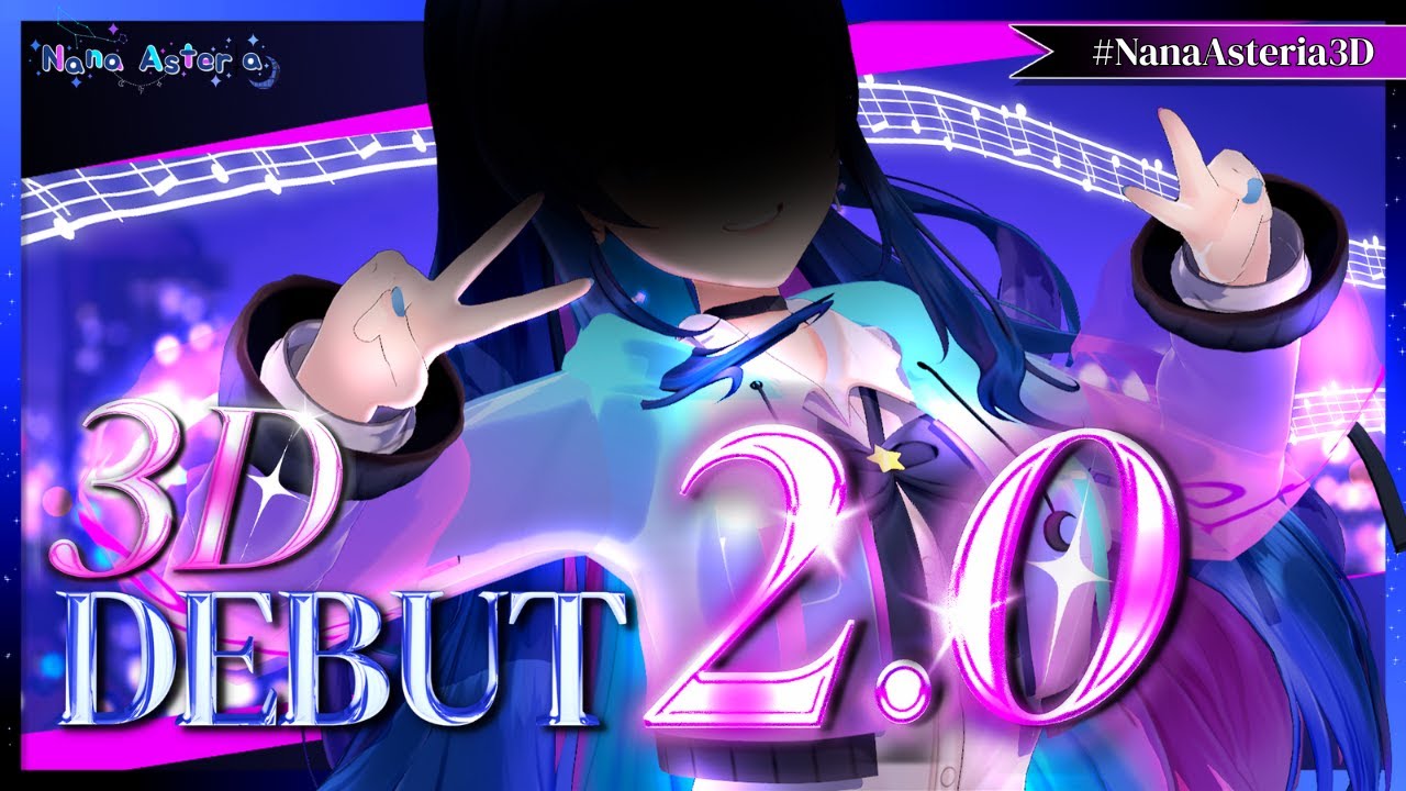 #NanaAsteria3D Introducing Myself + Merch Drop !!! 💫 [VTUBER] - YouTube