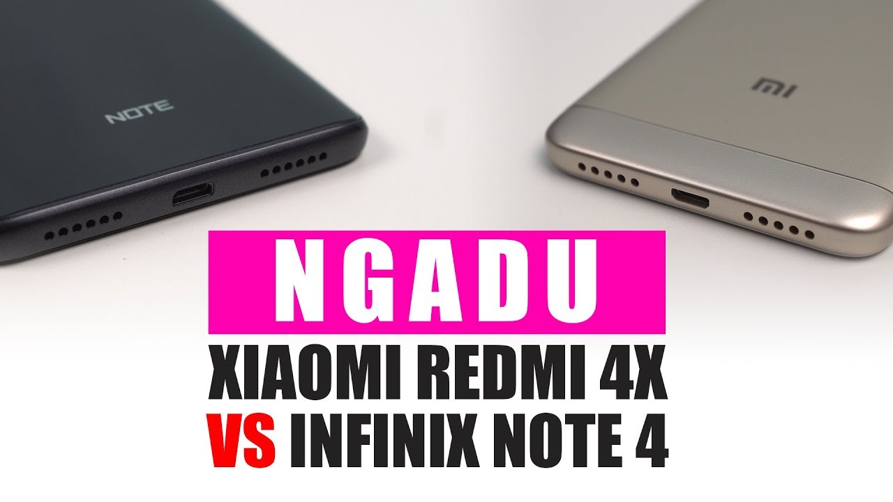Xiaomi Redmi 4x VS infinix Note 4 : Suka Yang BESAR Atau Yang KECIL ...