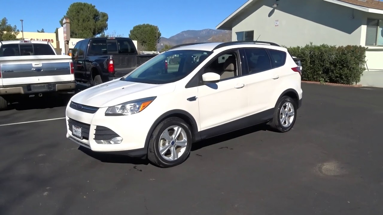 2015 Ford Escape (SE, Sport Utility, 4-CYL, EcoBoost, 1.6T) - YouTube