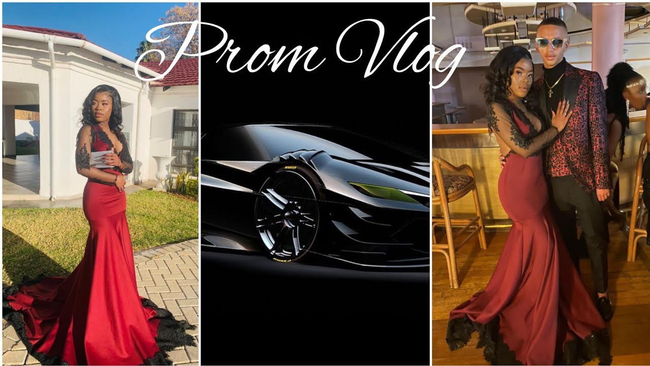 VLOG: Prom aka Matric Dance || photoshoot, cars, venue, dancing | South ...