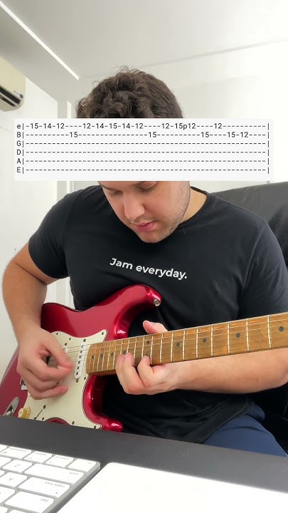 How To Play The Solo Of "Amoeba" by Adolescents - #guitar #guitarcover - YouTube