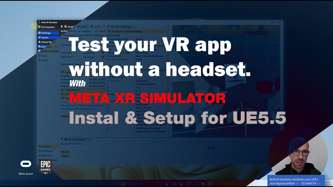 TUTO UE5 Meta XR Simulator Setup/Instal - YouTube