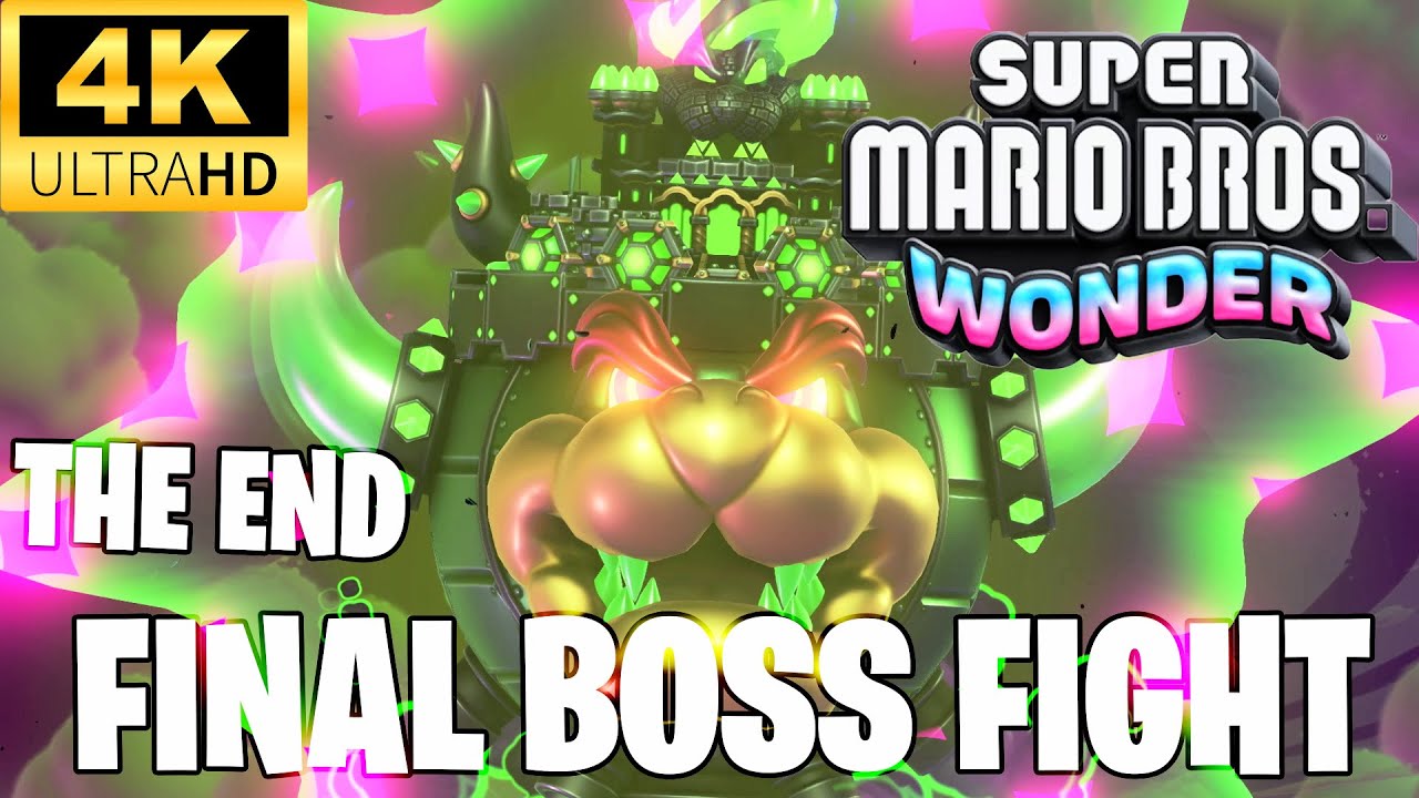 FINAL BOSS FIGHT |supermariobroswonder | SUBSCRIBE 😍 - YouTube
