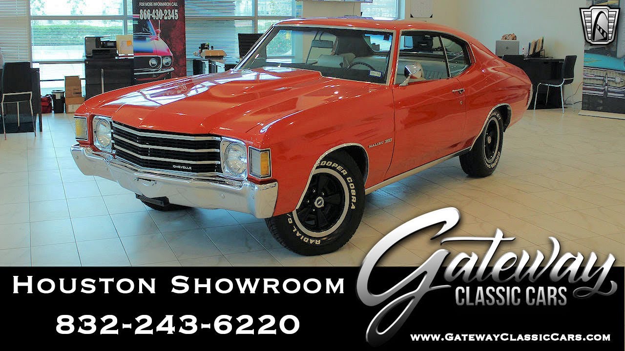 1972 Chevrolet Chevelle For Sale Gateway Classic Cars #1700 Houston ...