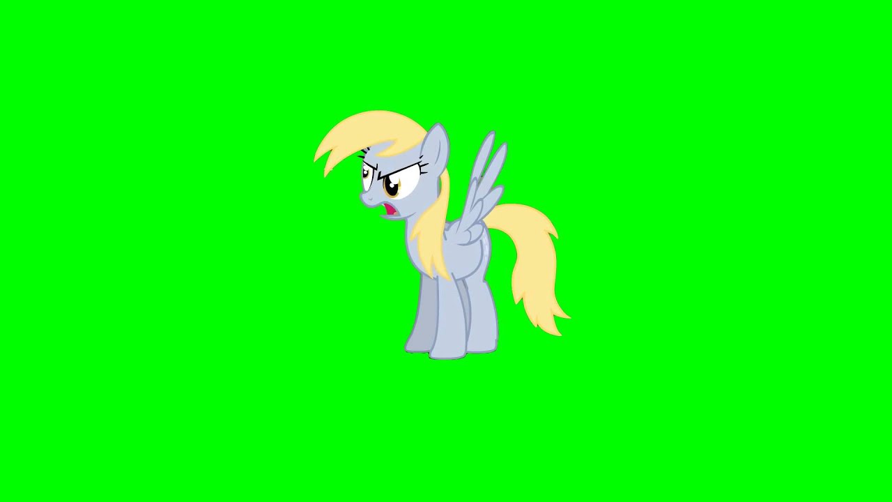 MLP - Derpy Insults Green Screen - (DOWNLOAD) - YouTube