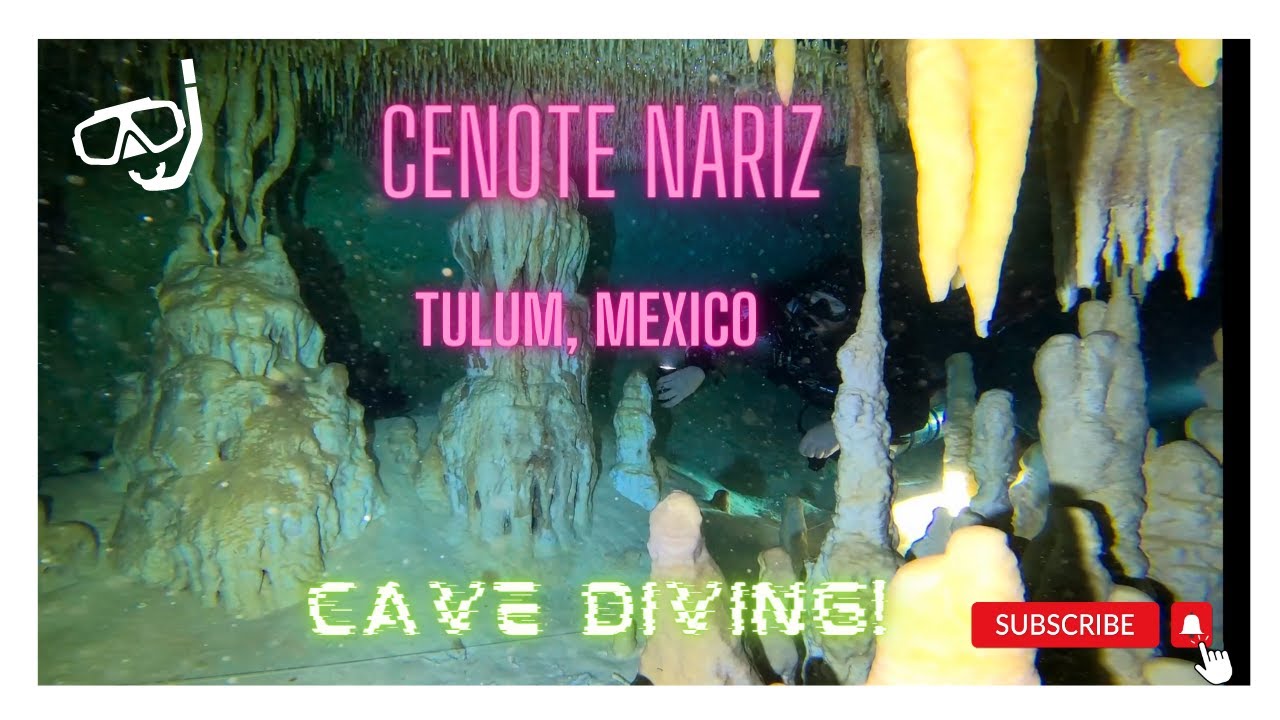Cenote Nariz! DPV CAVE DIVING AT IT'S BEST!!!!!! Yucatan Peninsula. - YouTube