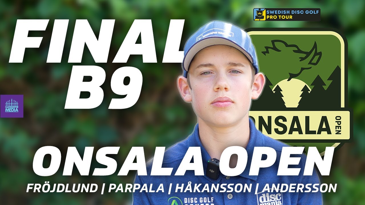 2024 Onsala Open | FINALB9 | Fröjdlund, Parpala, Håkansson, Andersson | SDGPT #4 - YouTube