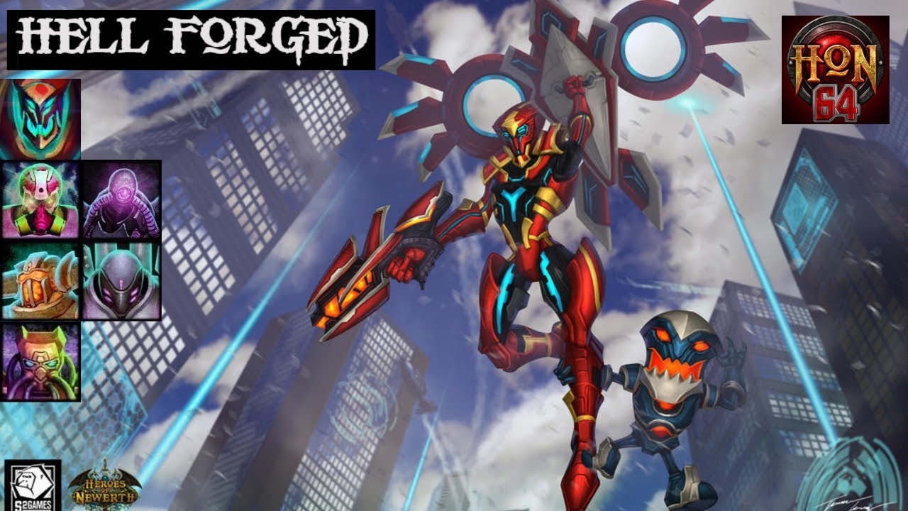 HoN | Hell Forged Avatars Set | - YouTube