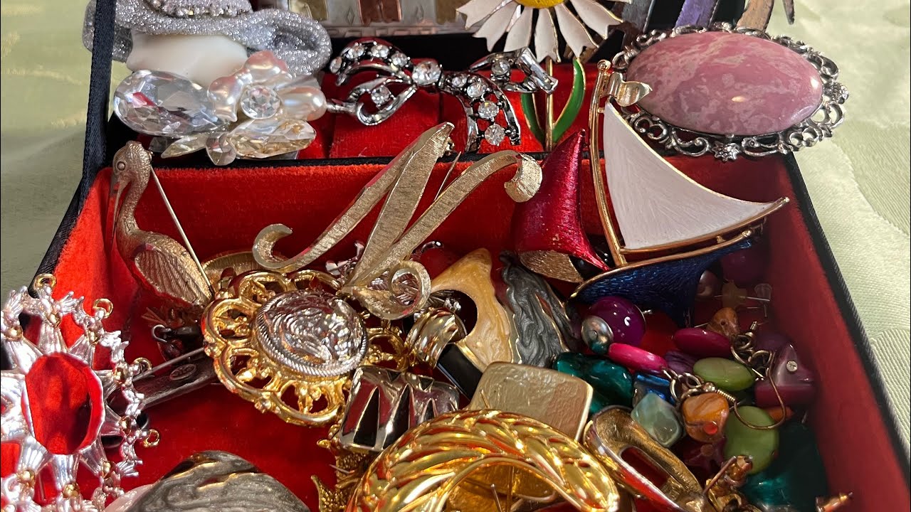 $5 Brooch & Earring Pre-recorded Sale: Gerry's, Crown Trifari, Vtg ...